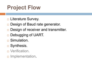 407841208-Modular-UART.pptx design and architecture | PPTX