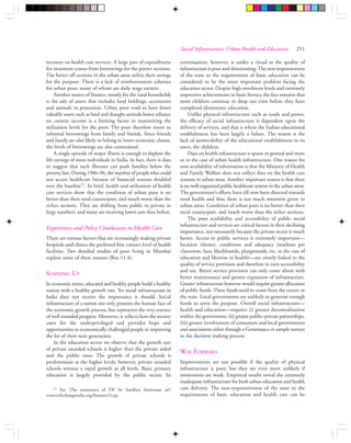 SOCIAL INFRASTRUCTURE - URBAN HEALTH AND EDUCATION | PDF