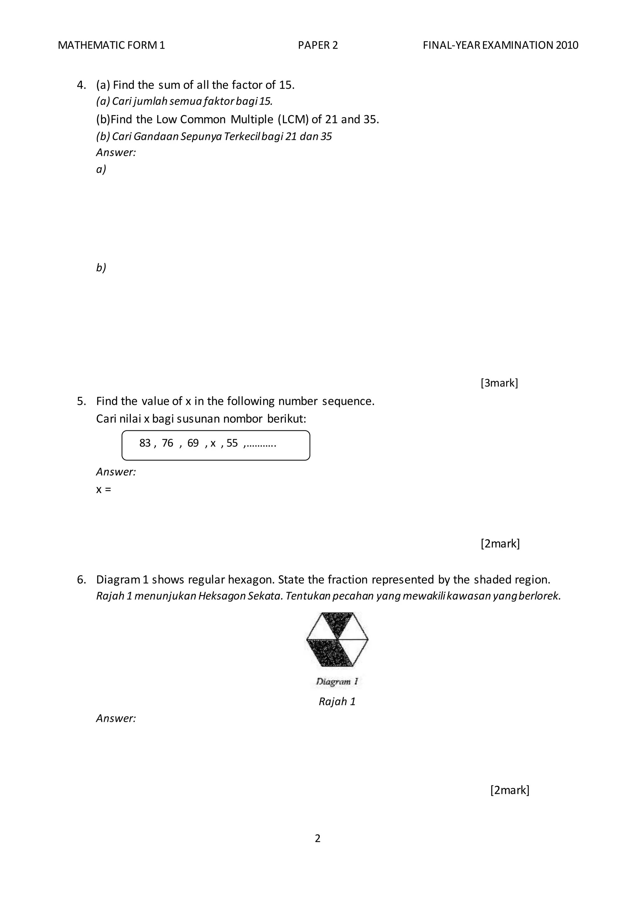 40794349 math-form-1-paper-2 | DOCX