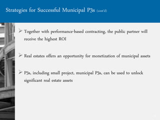 The ABCs of P3 What it Means for Cities and Towns | PDF