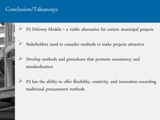 The ABCs of P3 What it Means for Cities and Towns | PDF