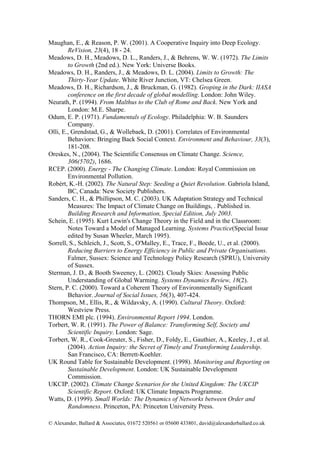 Using Learning Processes to Promote Change for SD final | PDF