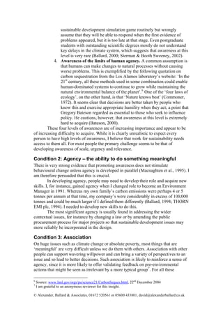 Using Learning Processes to Promote Change for SD final | PDF