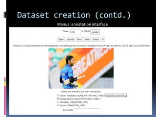 Salient named entity identification system | PPT