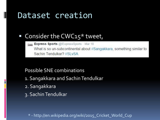 Salient named entity identification system | PPT