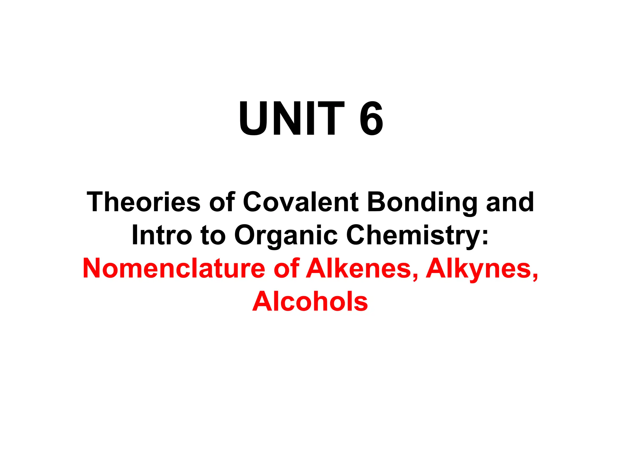Introduction to Organic Chemistry Class 10th | PPT