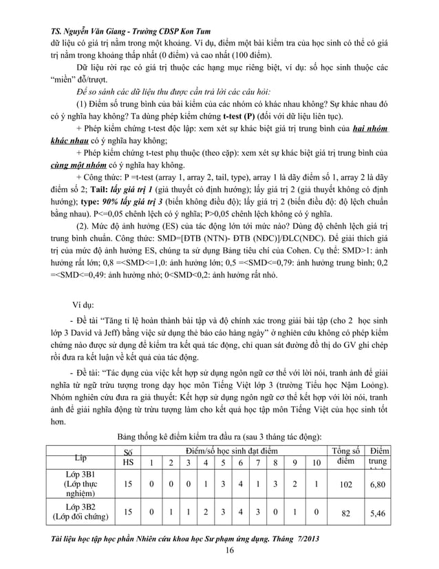 Nghiên Cứu Khoa Học Sư Phạm Ứng Dụng | PDF