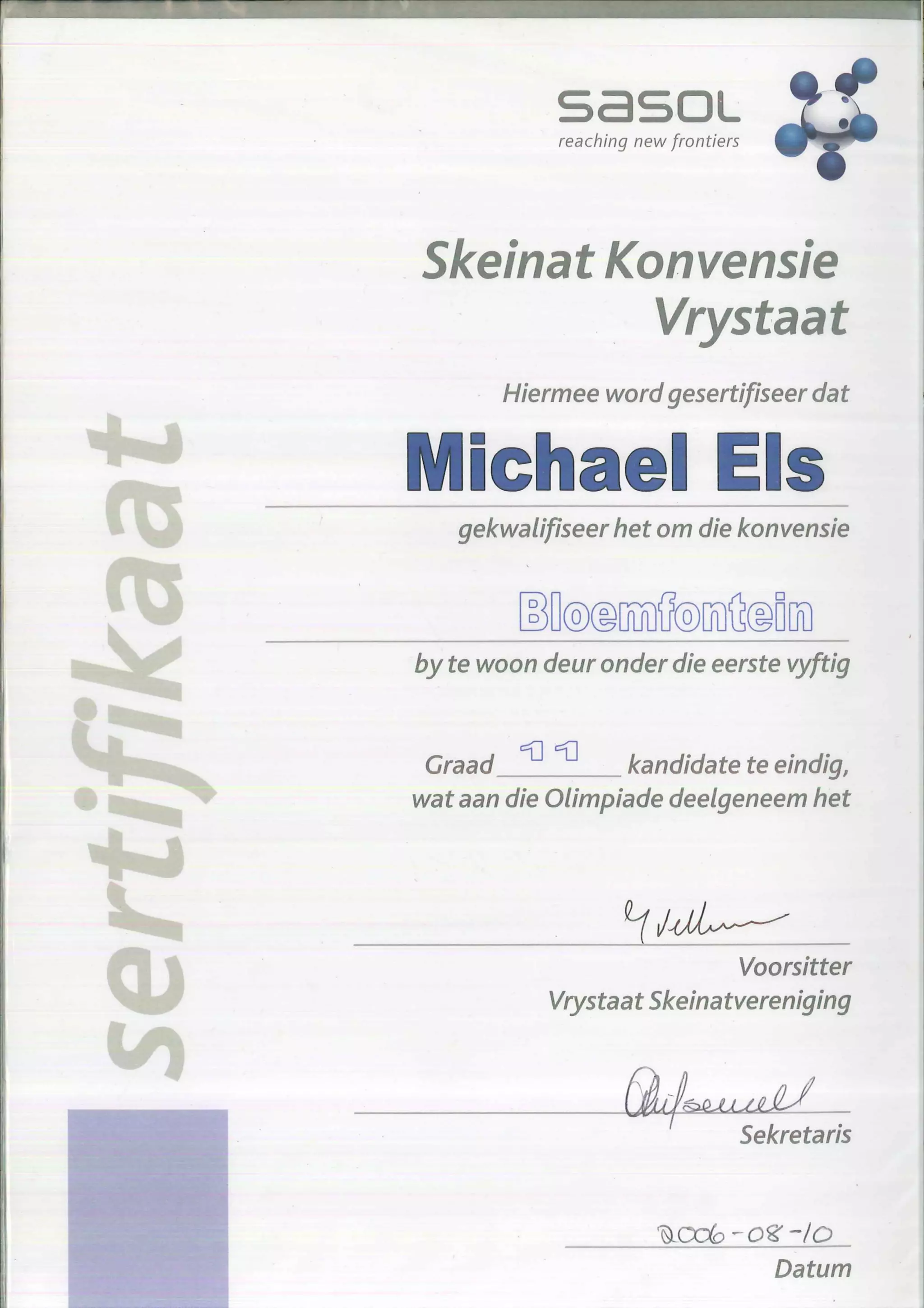 Skeinat Konvensie 2006 MA Els | PDF