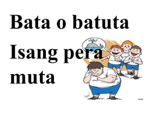 Tulang Panudyo, Tugmang de gulong, bugtong at palaisipan | PPTX