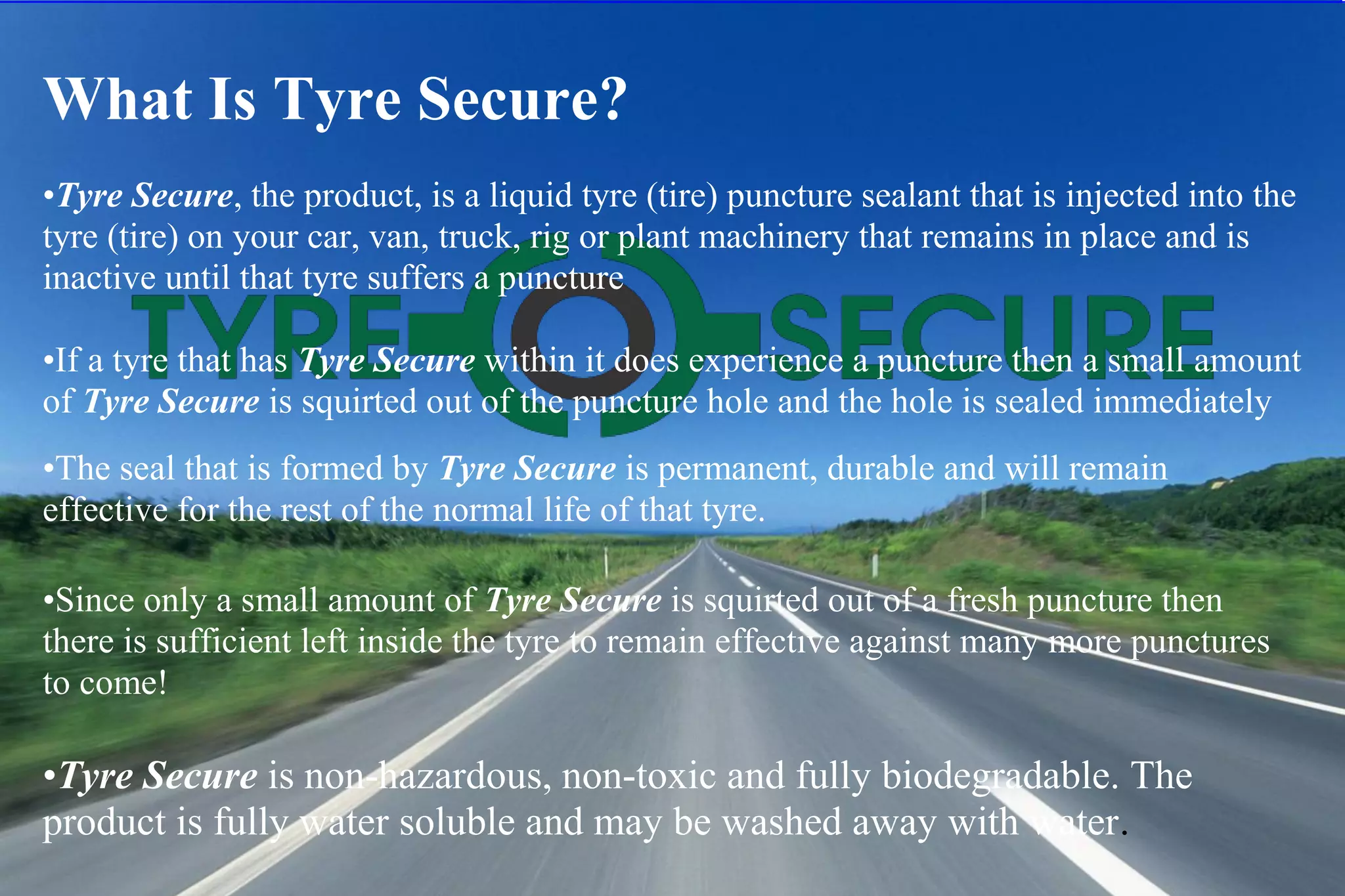 Tyre Secure PPT | PDF