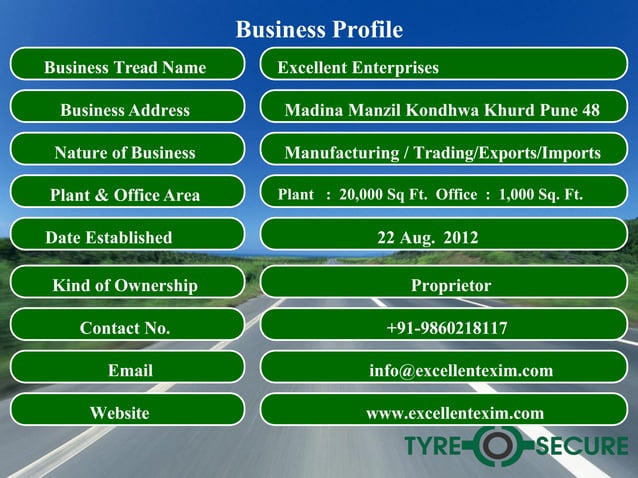 Tyre Secure PPT | PDF | Auto Safety Technologies | Auto Technology