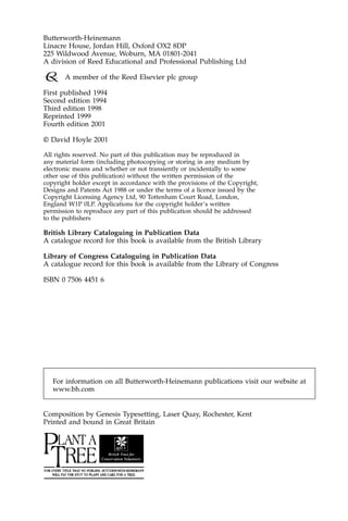 ISO 9000 Quality Systems Handbook 4th ed Edition David Hoyle | PDF