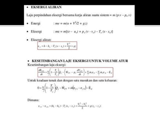 Thermodynamics analysis of energy, entropy and exergy | PPT
