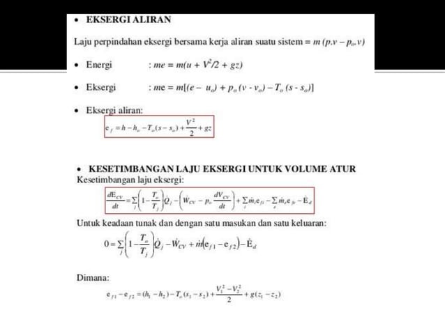 Thermodynamics analysis of energy, entropy and exergy | PPT