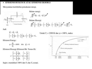 Thermodynamics analysis of energy, entropy and exergy | PPT