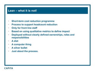 409 - 'Lean', what it is and how to use it | PPTX | Mechanical and ...