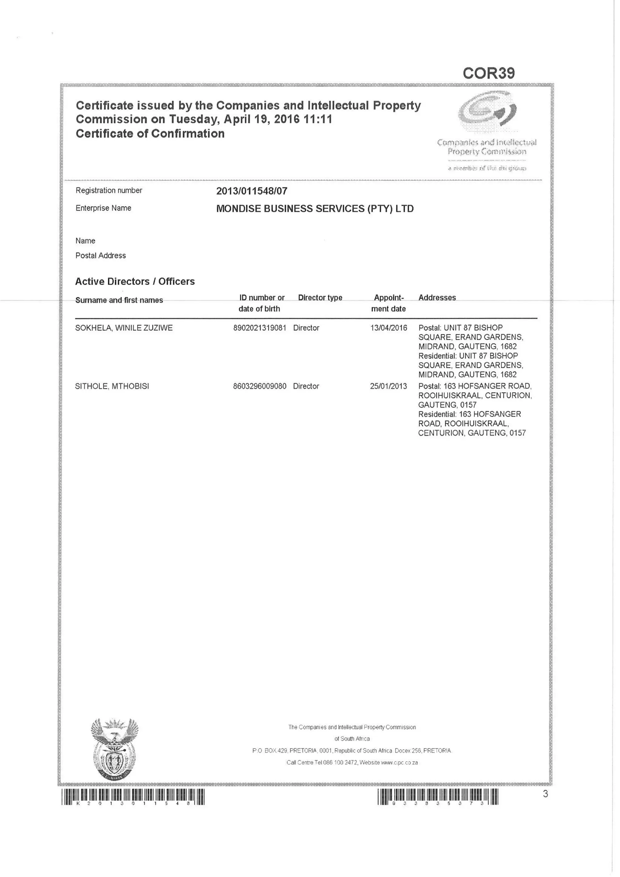 Registration Document | PDF
