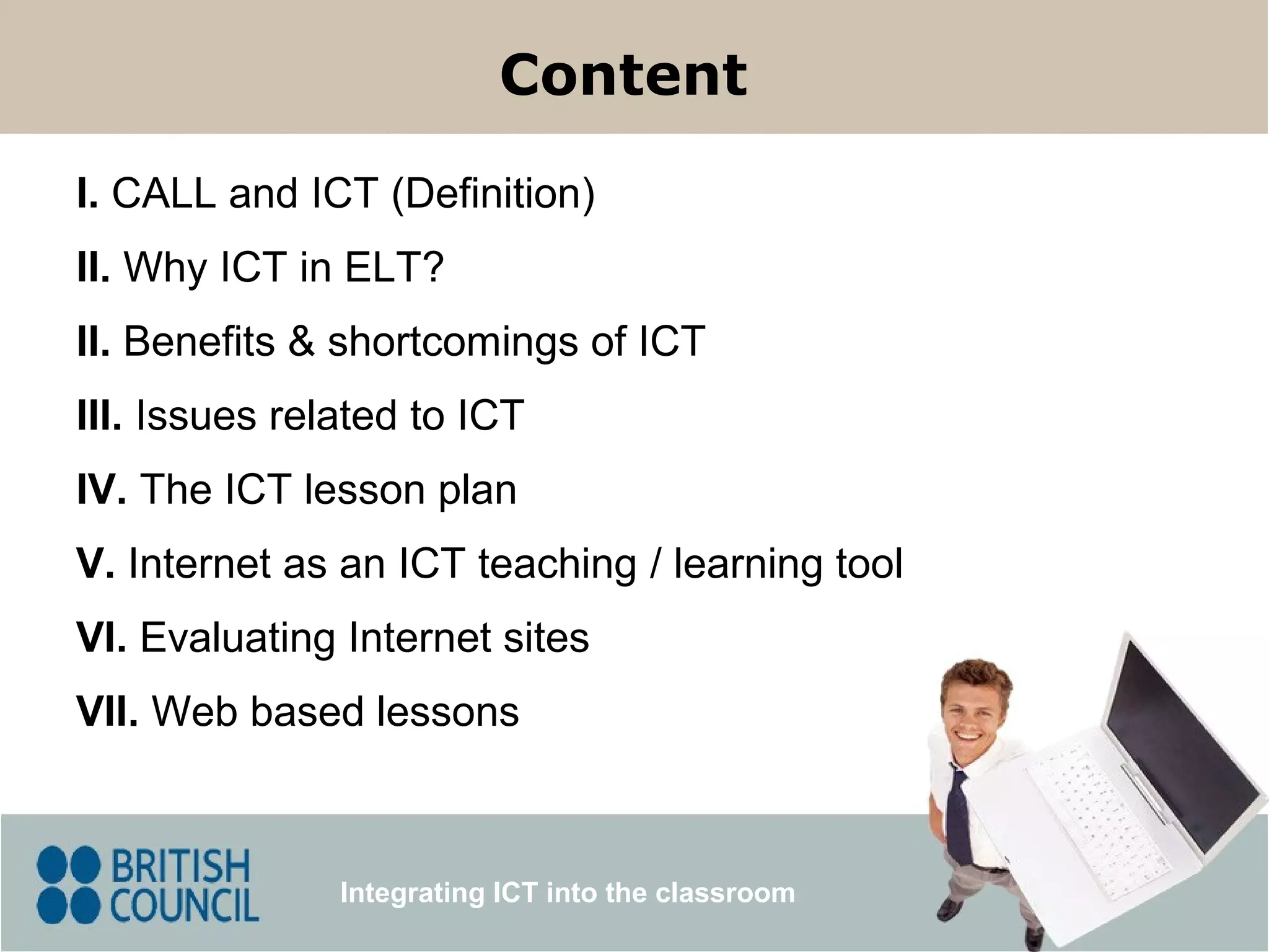 Integrating ICT into the Classroom | PPT