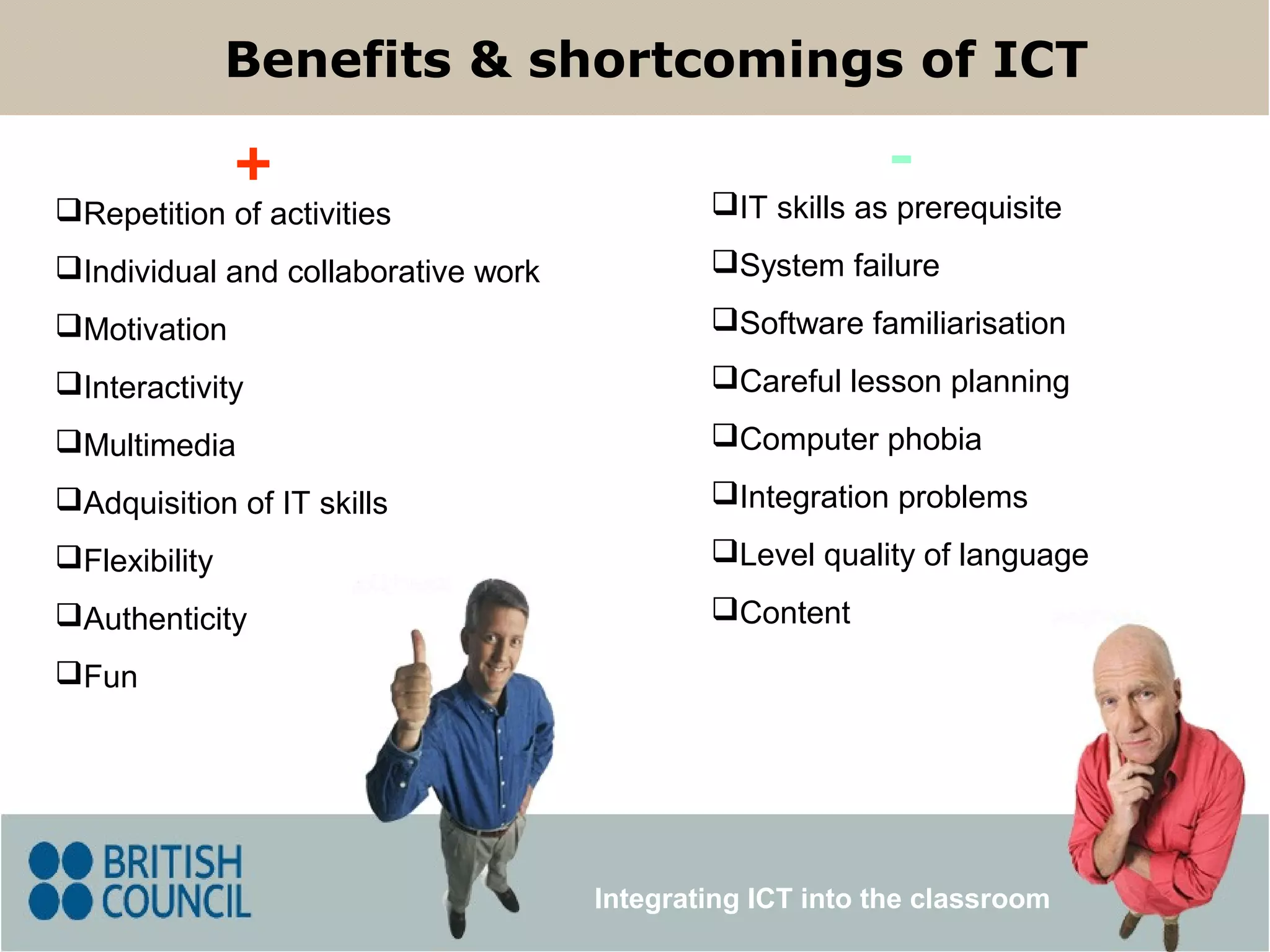 Integrating ICT into the Classroom | PPT
