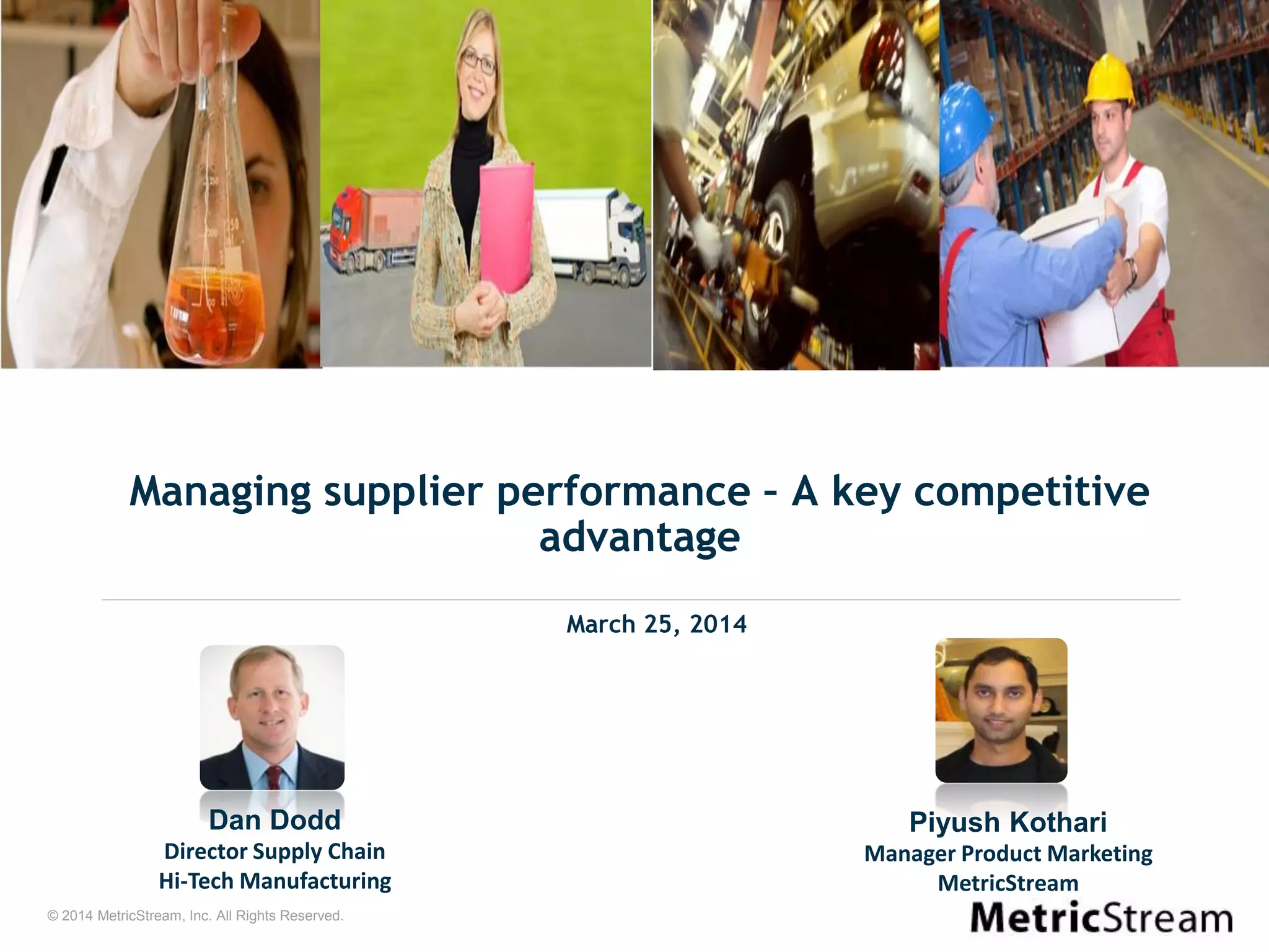 Managing-Supplier-Performance-Key-Competitive-Advantage | PPT