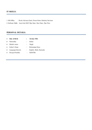 Taha Anjum Updated CV | PDF