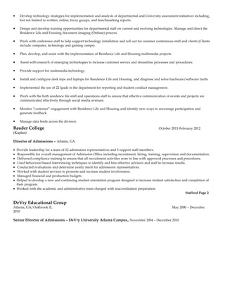 Eric Stafford Resume | DOC