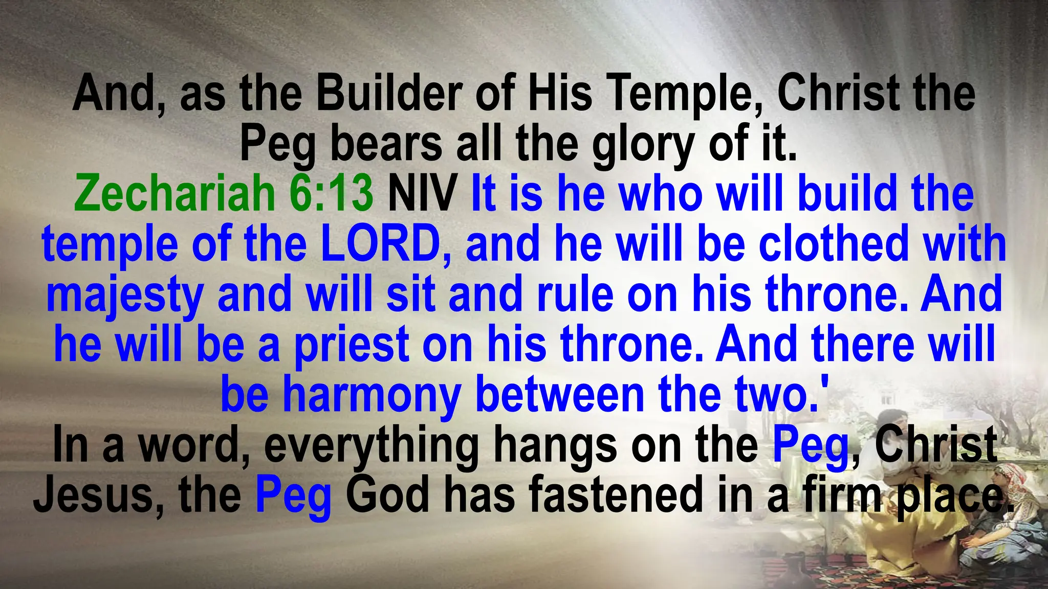 409 A peg into a firm Place 410 Perfect Peace | PPTX