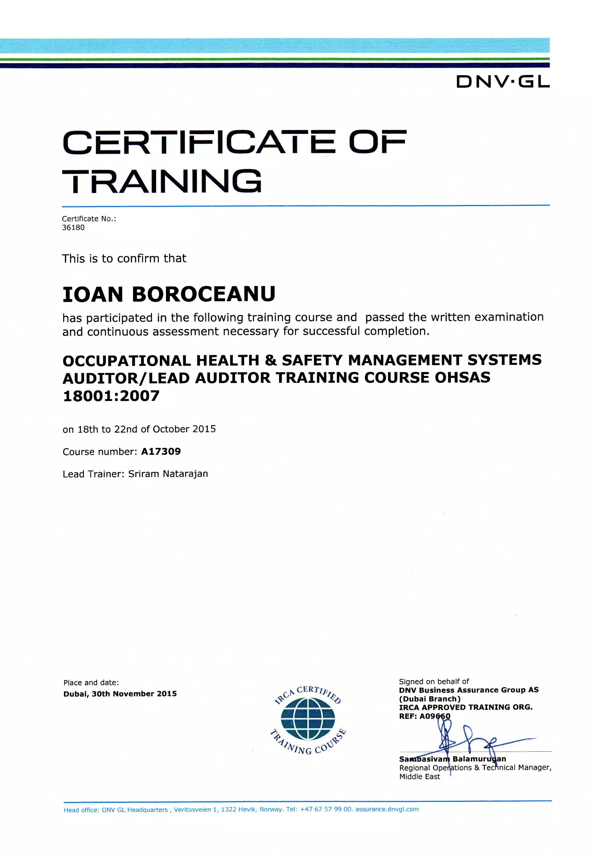 OCCUPATIONAL HEALTH & SAFETY MANAGEMENT SYSTEMS | PDF