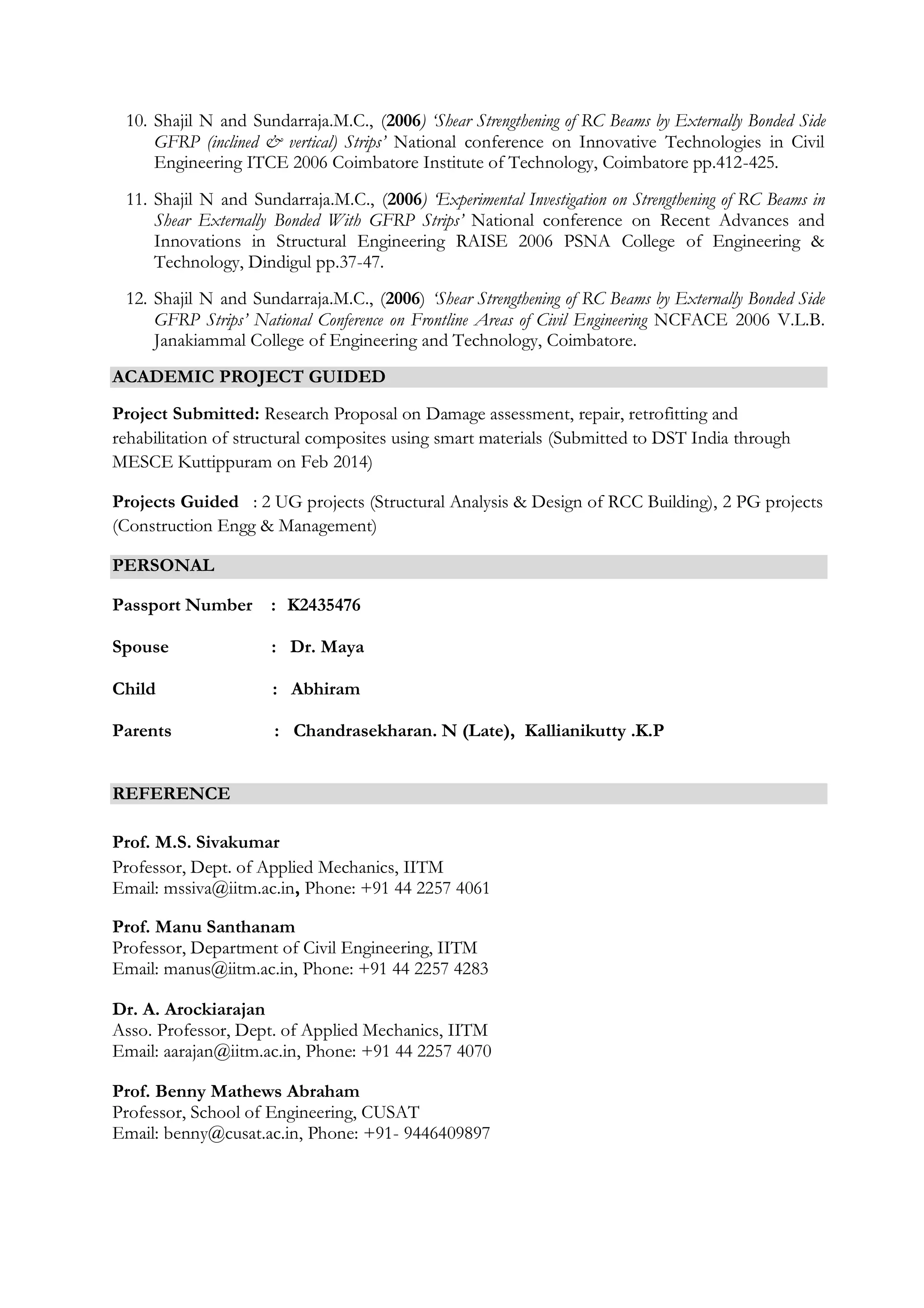 resume_shajil_Aug 2015 | PDF