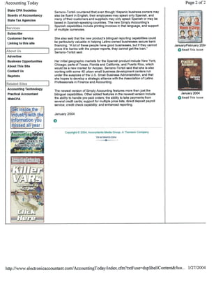 Accounting Today Simply Accounting Article | PDF | Business Accounting ...