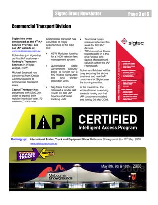 Newsletter_April_2008_v4[1] | PDF | Business Utilities | Business