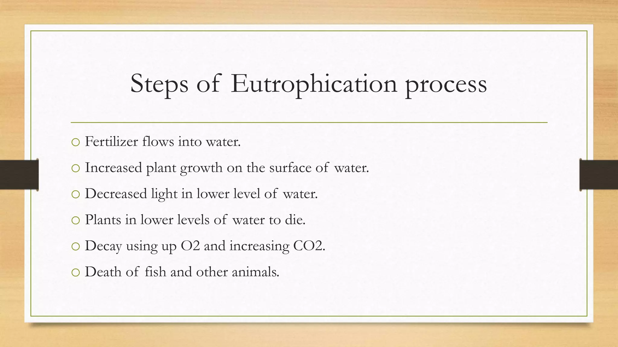 Eutrophication | PPTX
