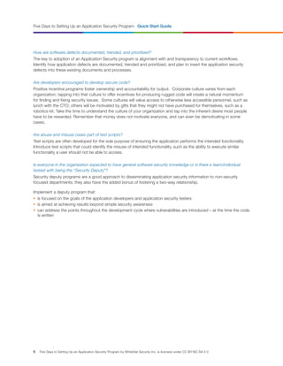 AppSec Quick Start Guide 011215-2 (1) | PDF