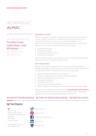 Working For Almac | PDF