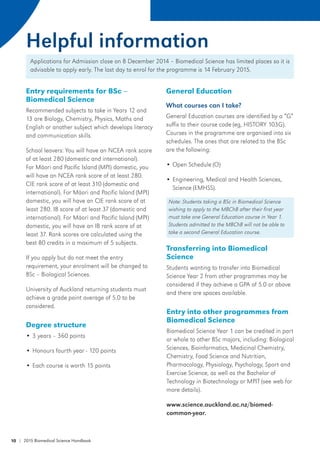 biomedbrochure | PDF | Biological Sciences | Science