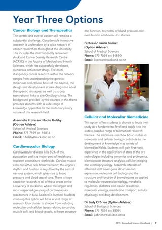 biomedbrochure | PDF | Biological Sciences | Science