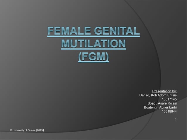 Female_Genital_Mutilation | PPT