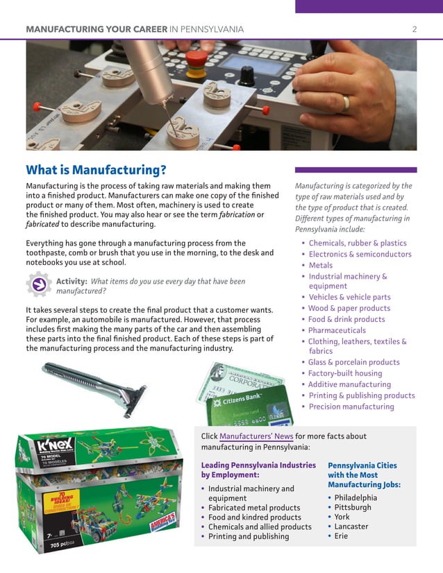 Manufacturing Booklet 2014 B | PDF