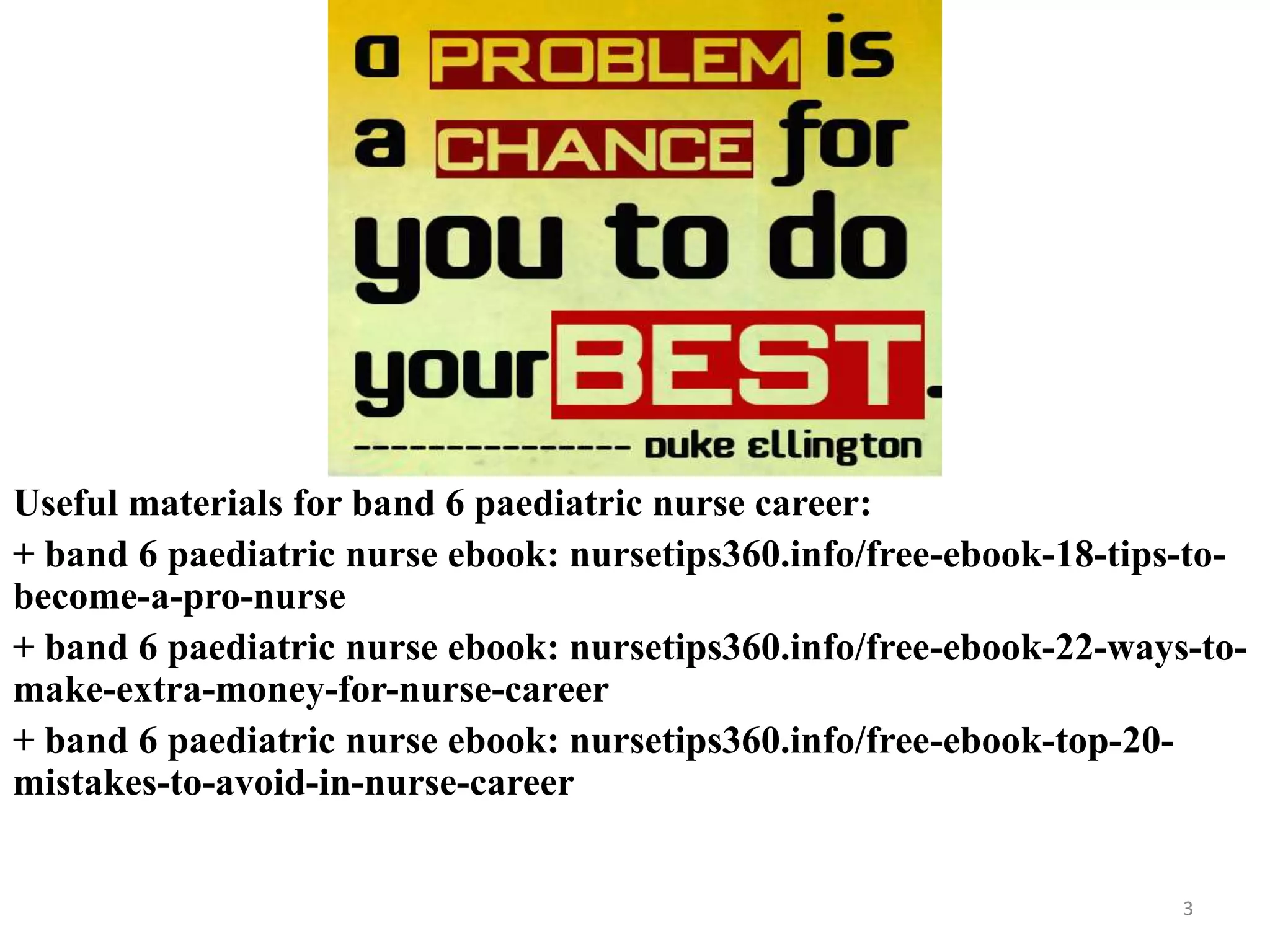 40 band 6 paediatric nurse interview questions and answers pdf | PPTX
