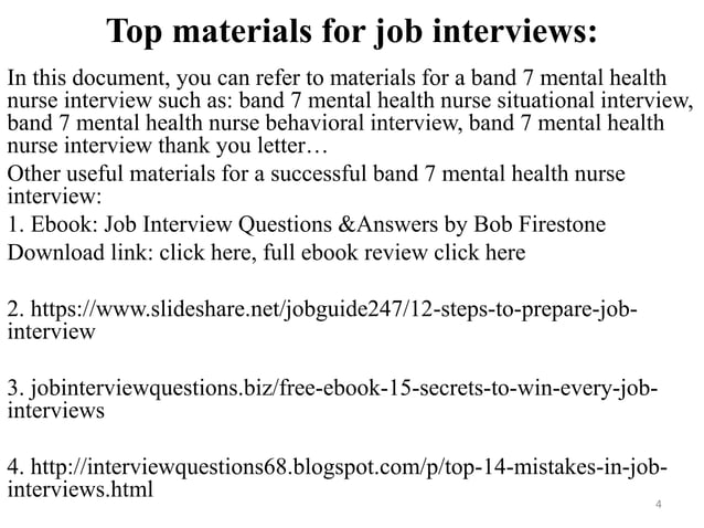 40 Band 7 Mental Health Nurse Interview Questions And Answers Pdf 40-band-7-mental-health-nurse-interview-questions-and-answers-pdf