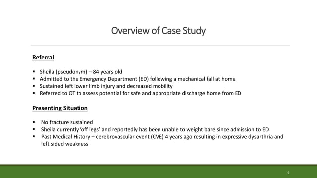 OCT305 Case Study Presentation 10230458 | PPTX