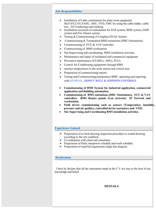 DEEPAK.S SKYLEX WLL | PDF