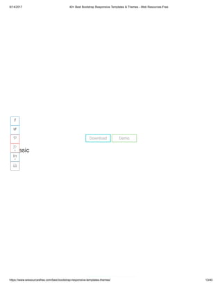 bootstrap responsive templates | PDF