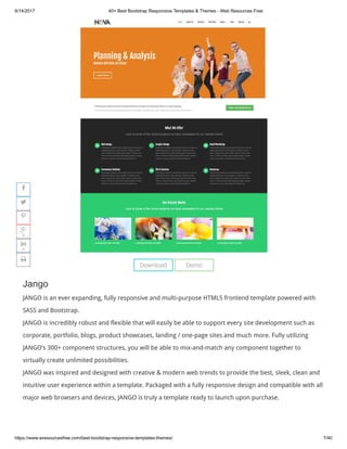 bootstrap responsive templates | PDF