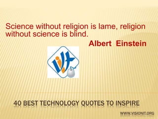 40 best technology quotes to inspire | PPTX