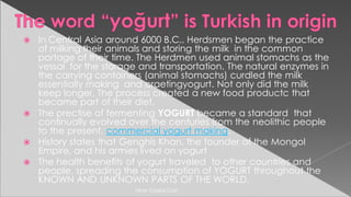 Turkish Yogurt presentation | PDF