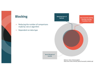 Entity Resolution Using Patient Records at CMMI | PDF