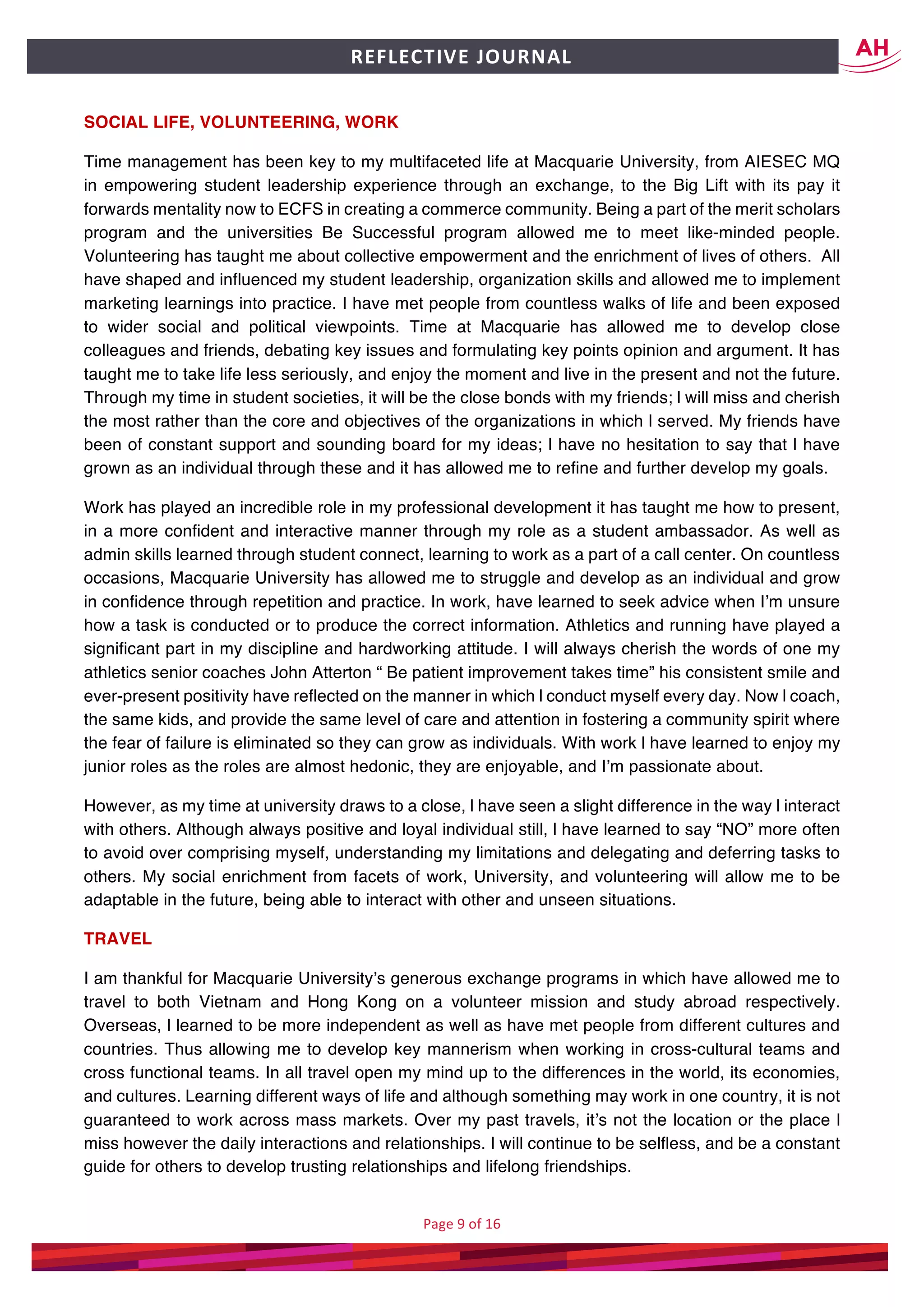 Reflection | PDF