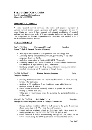 Resume Syed M A - NU2 | DOCX