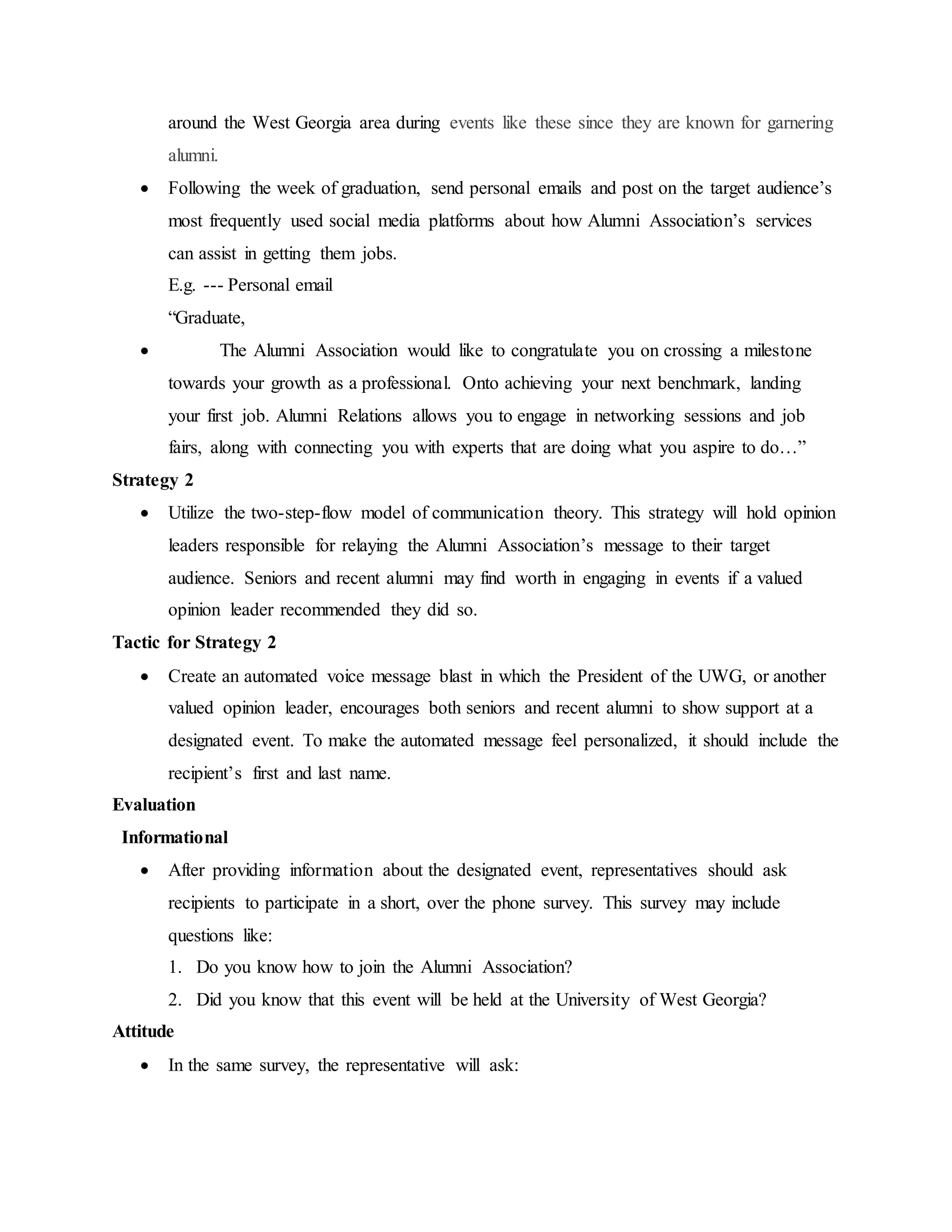 Communications Plan Outline | DOCX